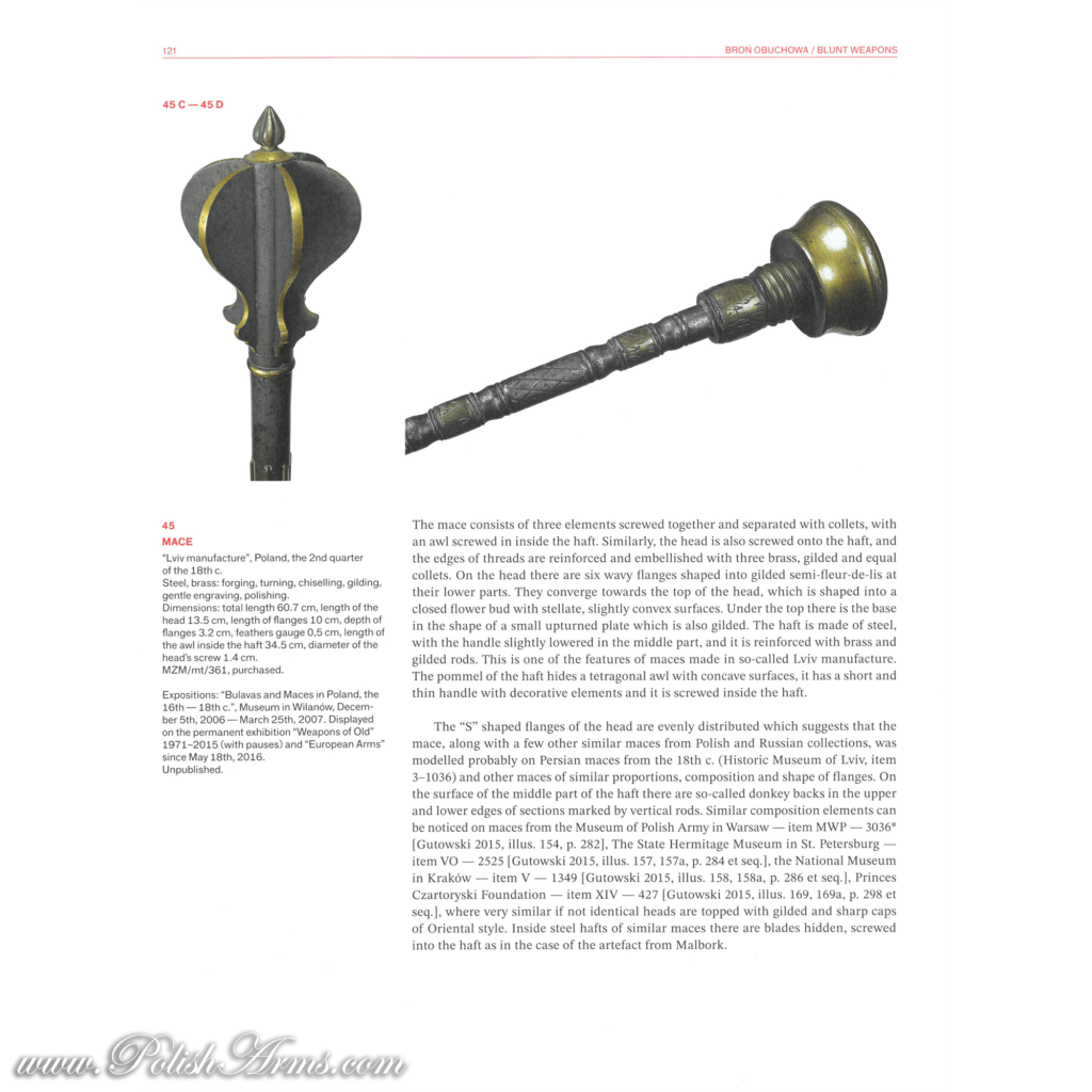 Polearms and Impact Weapons in the Malbork Castle Museum Collection ...